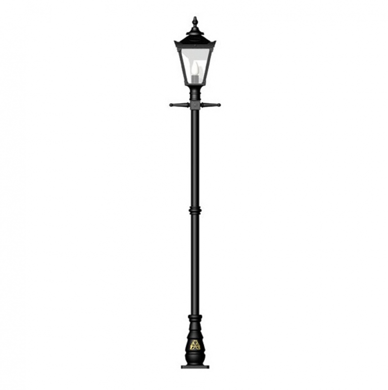 HD HARTE BLACK CAST IRON OUTDOOR POST – Hicken Lighting